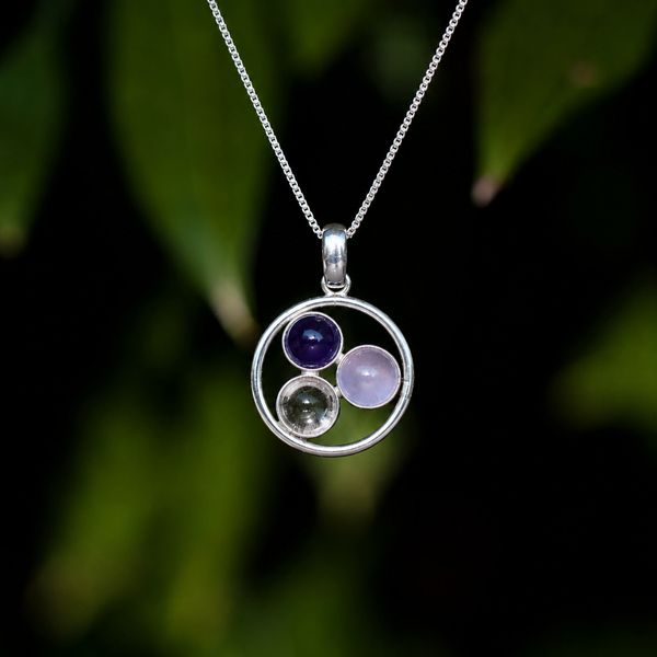 Zenvya - Gouden Driehoek Ketting - 925 zilver | Morgen in huis!